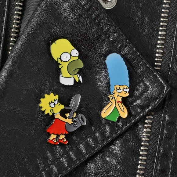 Jewelry | The Simpsons Pin Set | Poshmark